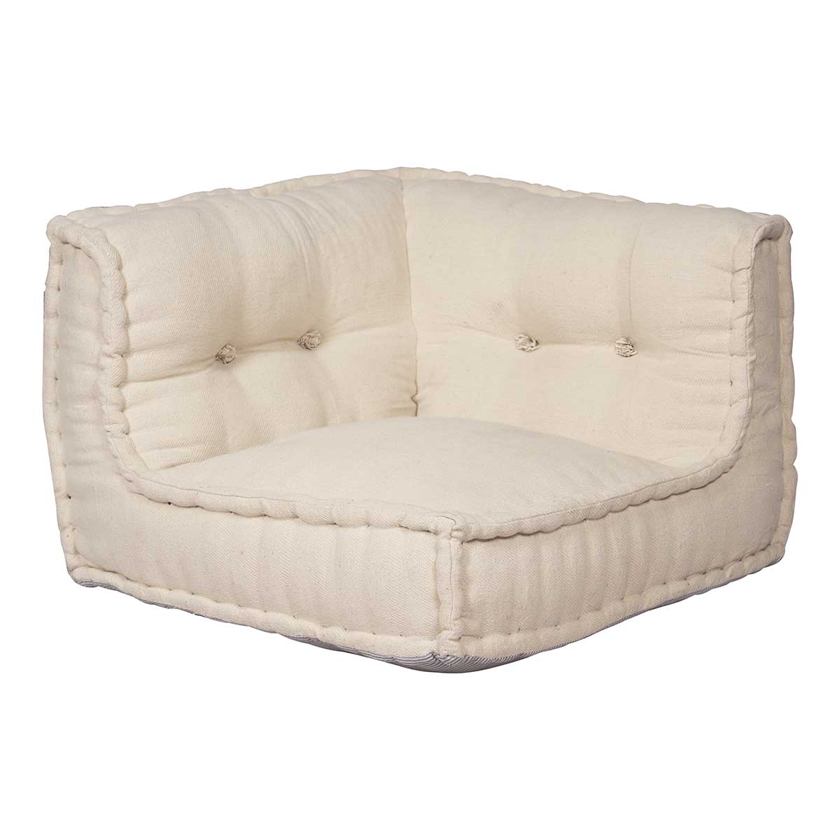 Sofá modular Esquinero de algodón Camile - Comprar Sofá modular Esquinero