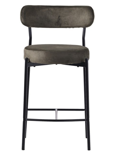 Taburete nórdico Matis Terciopelo 65cm - Vintahome