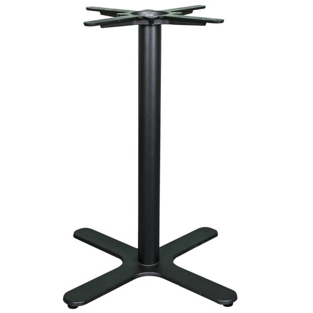 Base mesa hostelería hierro 60x60 Syra negro - Vintahome